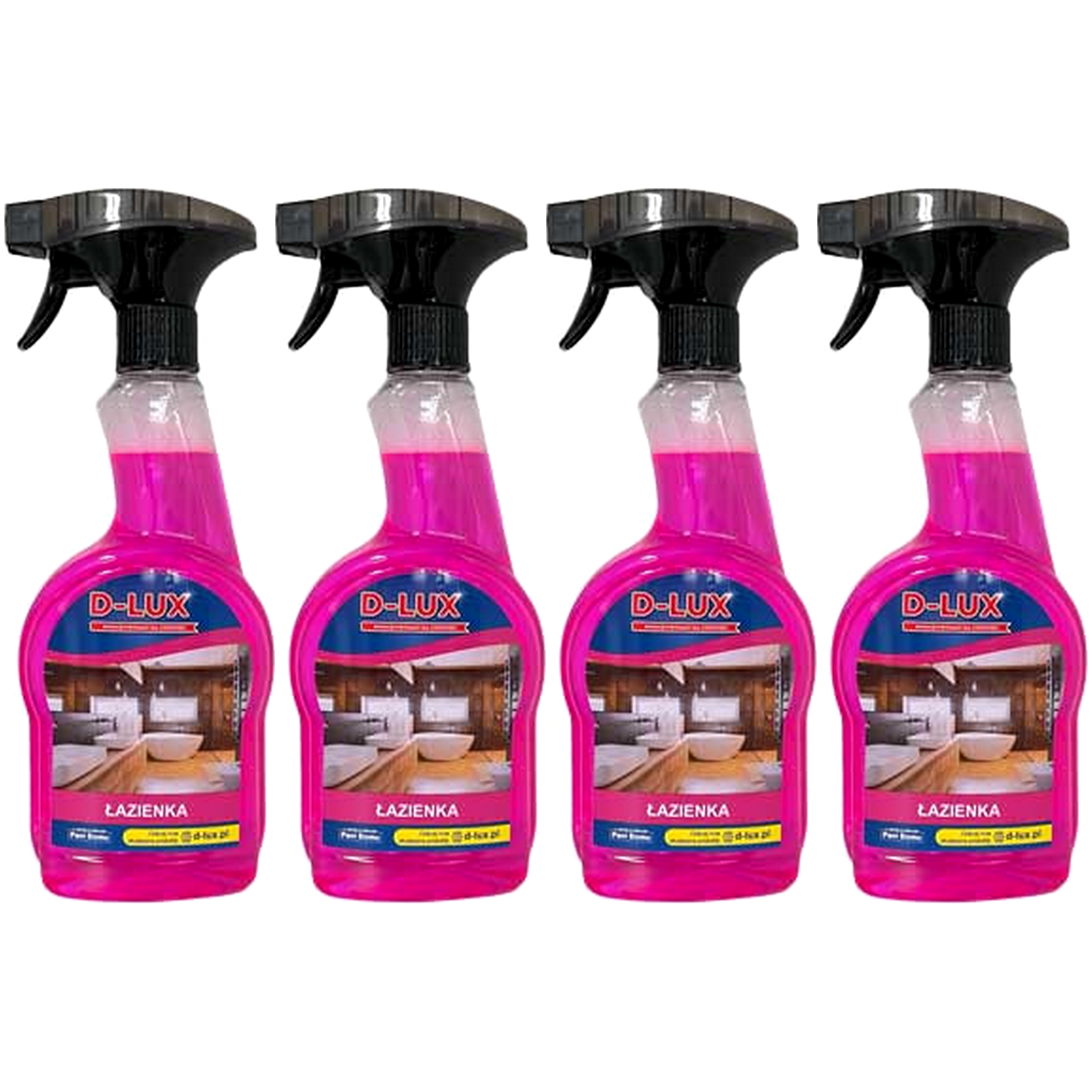 Płyn do mycia łazienki D-LUX Łazienka mycie armatury Spray 4x Opinie ...