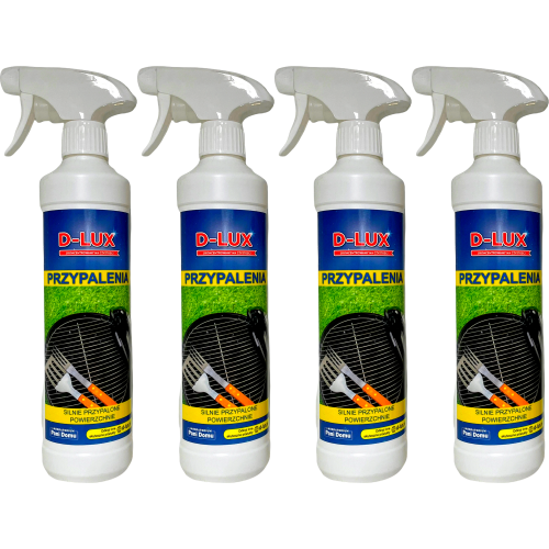 Płyn na przypalenia D-LUX do kominka grill Spray 4 x 500ml Opinie ...